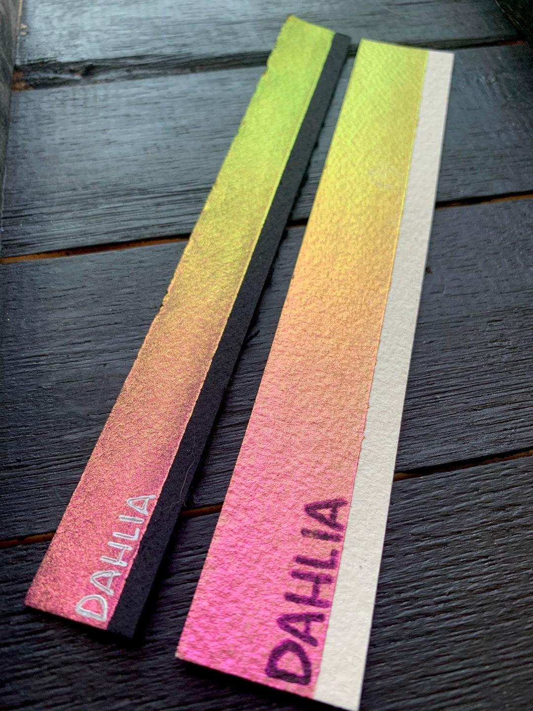 Dahlia - Supershift Colorshift Handmade Watercolor Paint - Multichrome ...