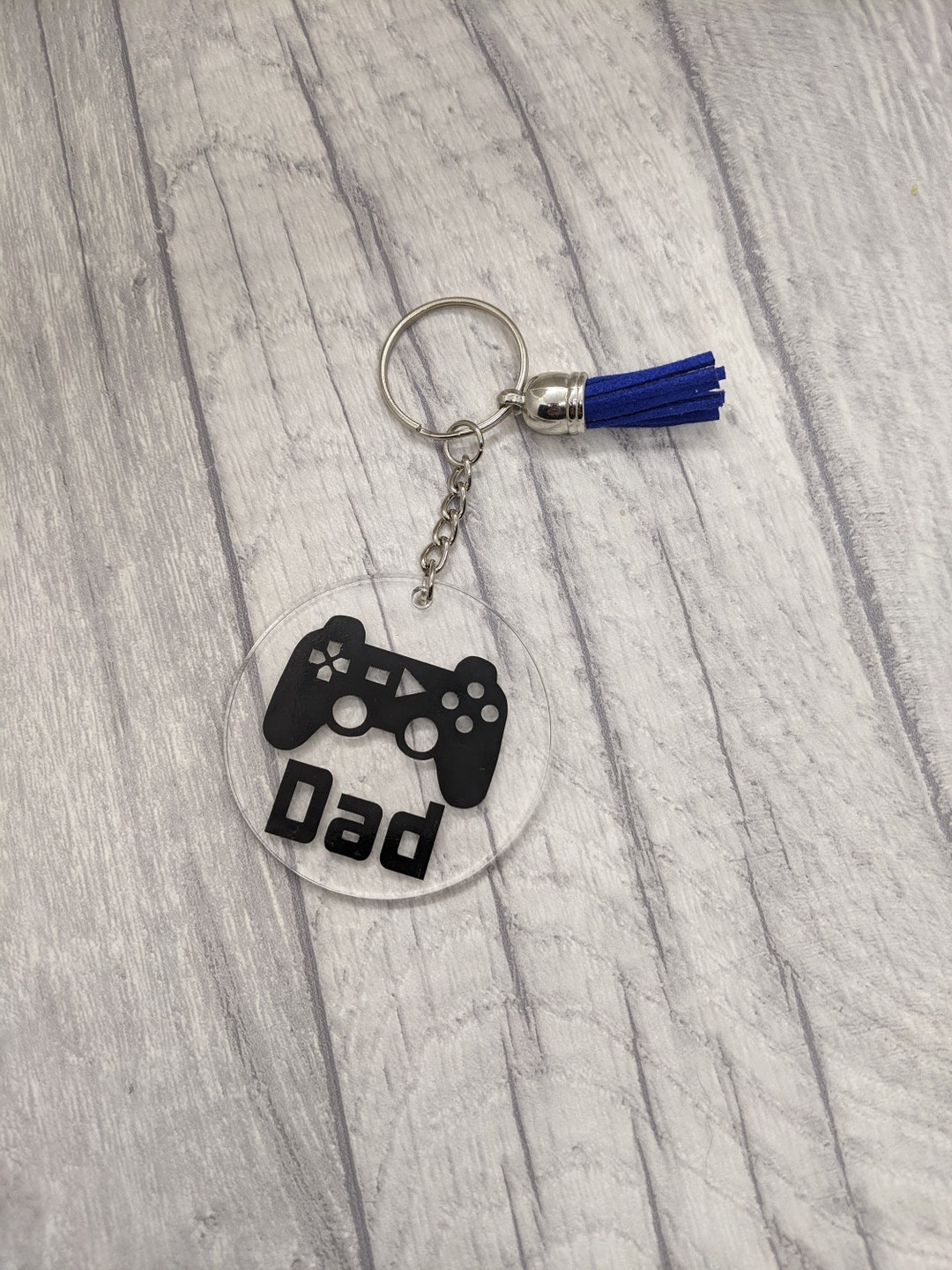 Personalised Keyring for Men, Keychain Gift for Him, Gamer Keyring ...