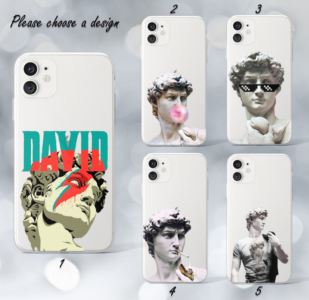 David Galaxy S25 S24 Case Michelangelo iPhone 16 15 14 Case iPhone 11 ...