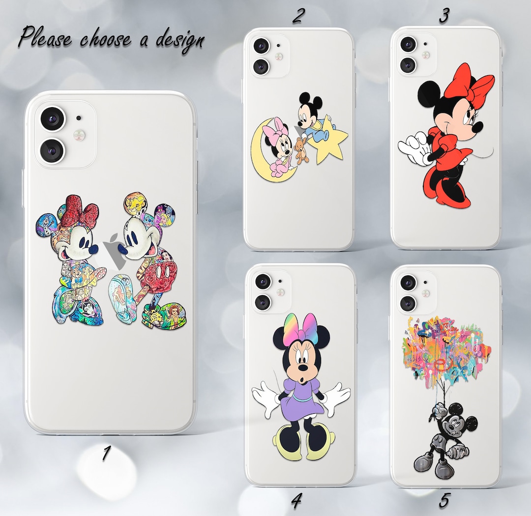 Disney iPhone 16 15 14 13 Case Minnie Mouse Galaxy S24 Ultra Case ...