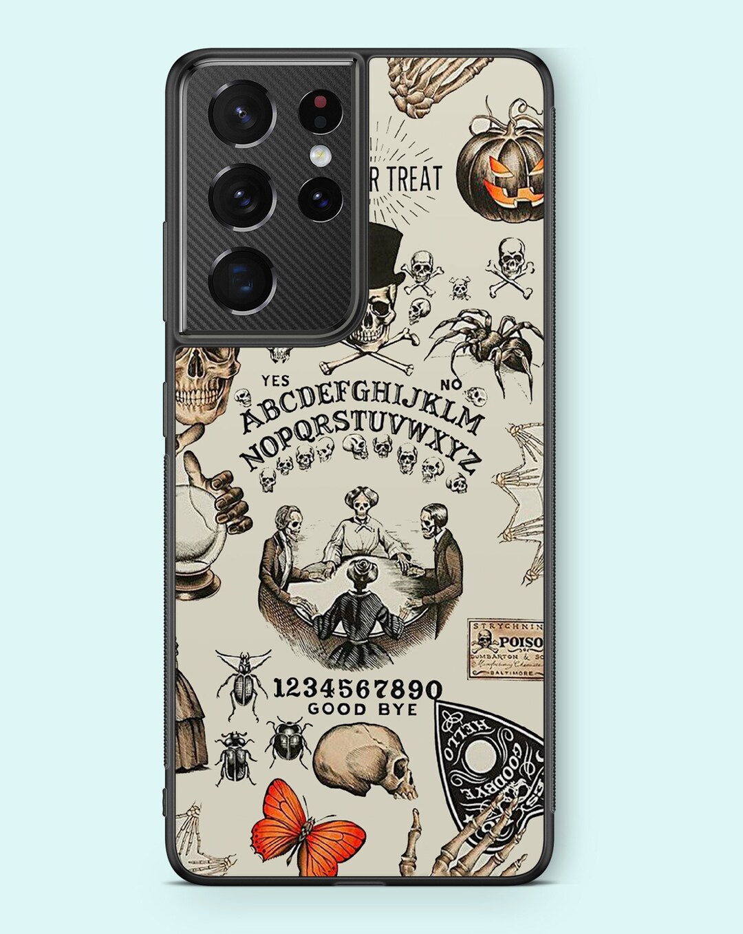 Halloween Galaxy S23 Case Witchcraft Galaxy S22 Case Witch Galaxy S21 ...