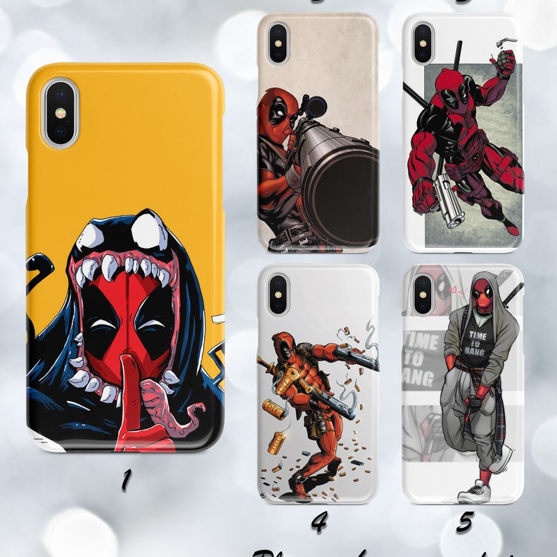 Deadpool Phone Case iPhone - Etsy