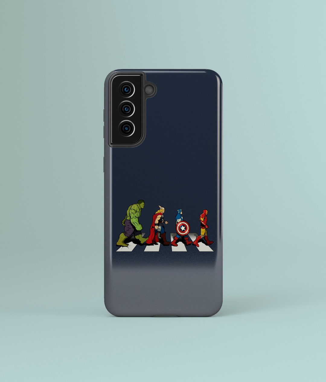 Avengers Galaxy S23 Ultra Case Marvel Galaxy S22 Case Superhero Plastic ...