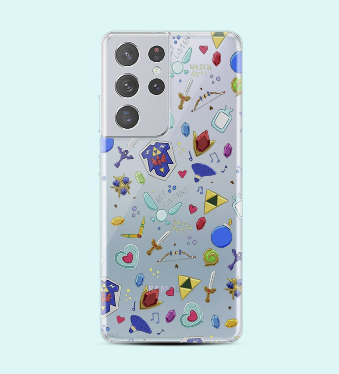 Legend of Zelda Galaxy S25 S24 Case Navi Galaxy S23 Ultra Case Link ...