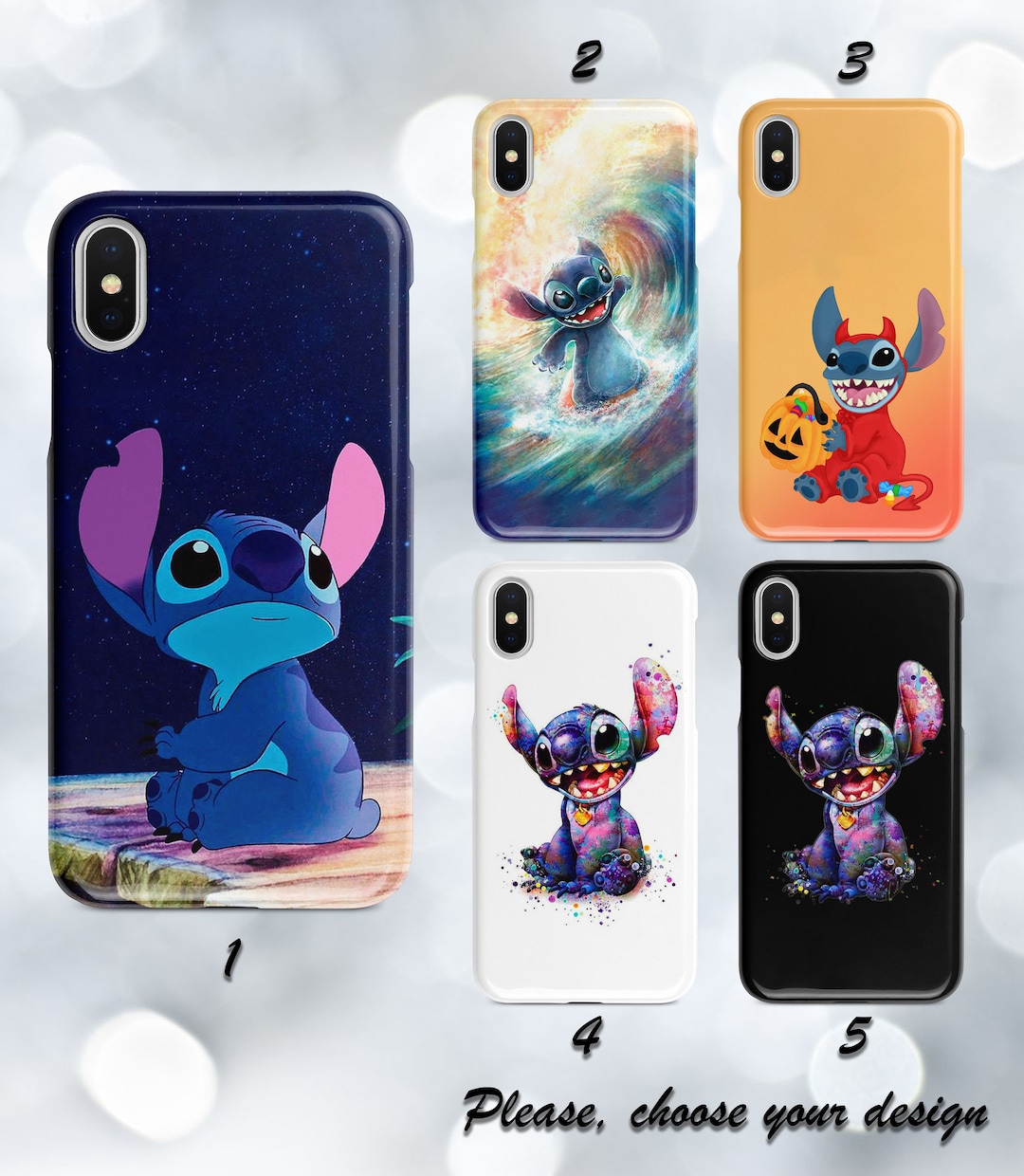 Stitch iPhone 13 14 15 16 Pro Max Case Disney Galaxy S24 Case Google ...