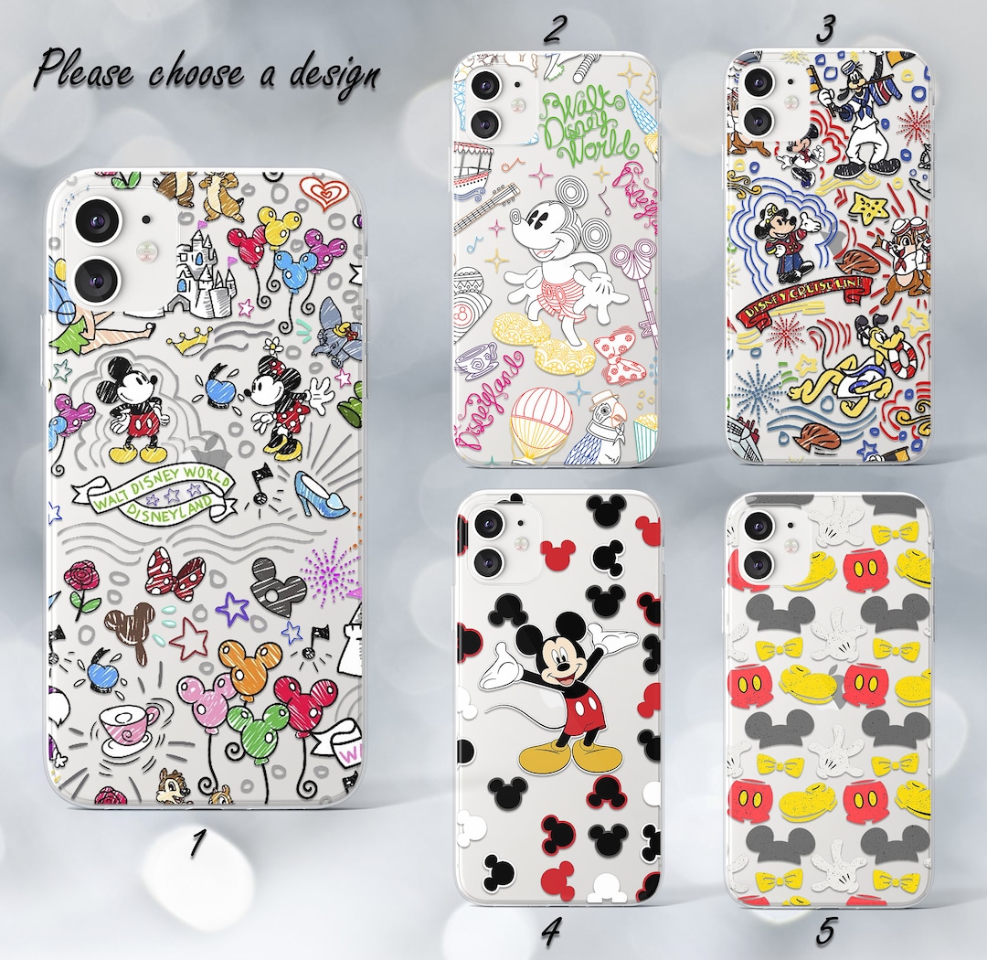 Disney iPhone 16e 15 14 Case Mickey Mouse Galaxy S25 S24 Case iPhone 11 ...