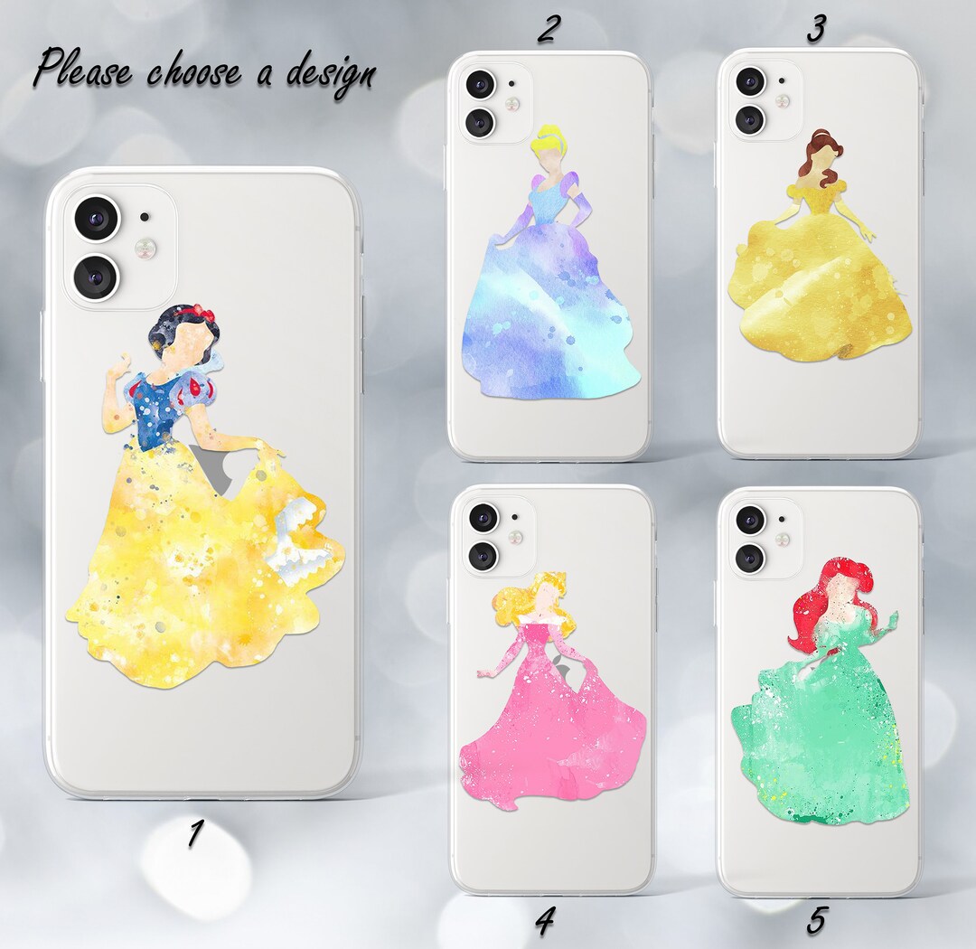 Disney iPhone 16e 15 14 13 Case Princess Galaxy S25 S24 Case iPhone 11 ...