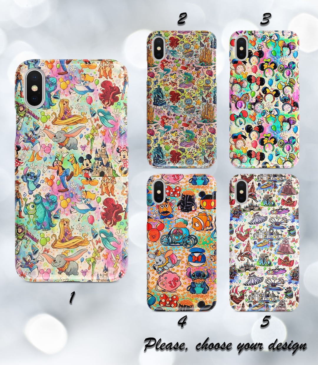 Mickey Mouse iPhone 17 16 15 14 Case Disney Galaxy S25 S24 FE Google ...