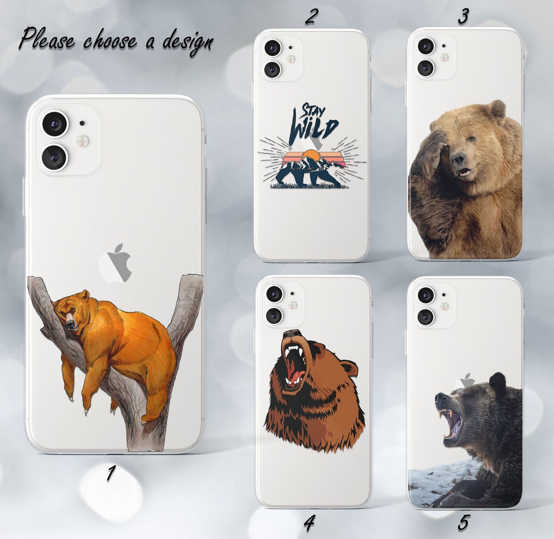 Bear Galaxy S24 Case Animal iPhone 14 15 Pro Case iPhone 12 Case Galaxy ...