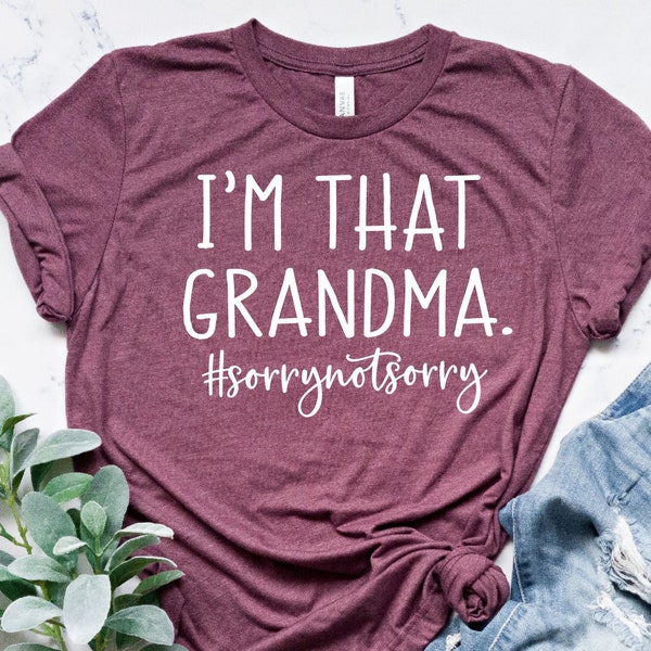 Funny Grandma Shirt - Etsy