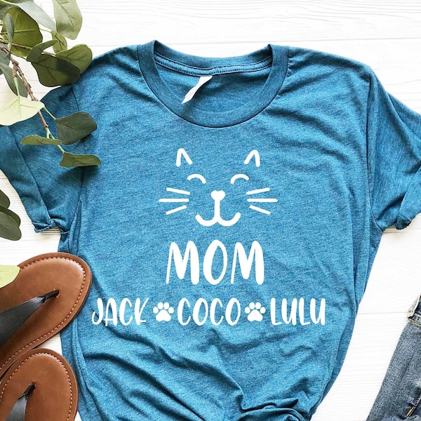 Cat Mom Shirt - Etsy