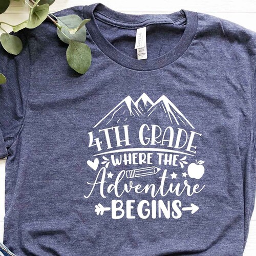 4th Grade Teacher Shirt Teacher Shirts 4th Grade Team Back - Etsy