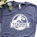 Teaching is A Walk in the Park Shirt, Teacher Tshirt, Teacher Dinosaur ...