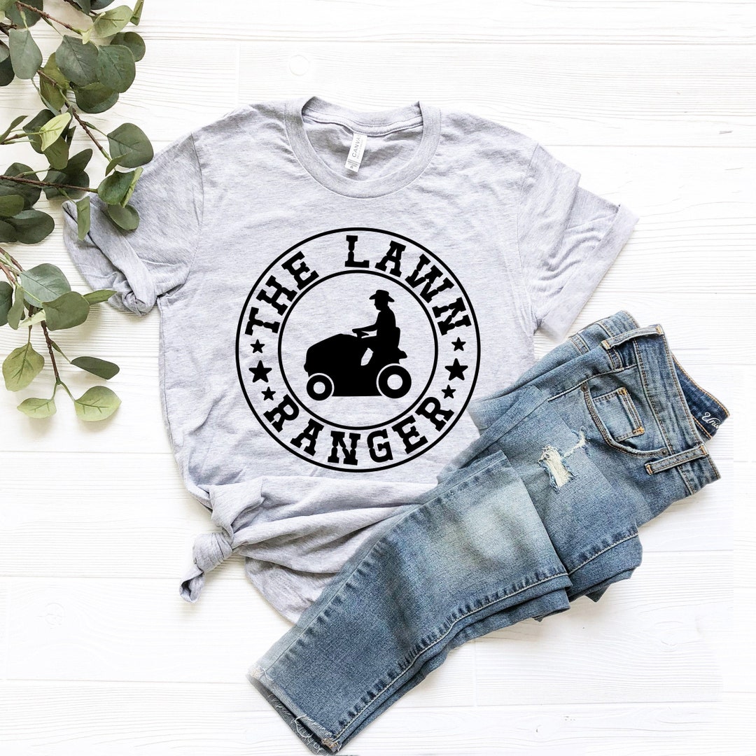 The Lawn Ranger Shirt, Funny Dad Tshirt, Farmer Shirt, Farming Dad T ...
