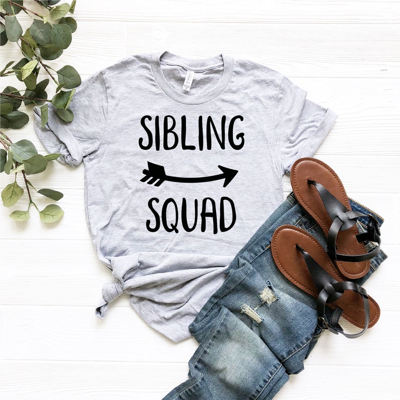 Sibling Squad Shirt, Birthday Squad, Big Brother Shirt, Big Sister ...