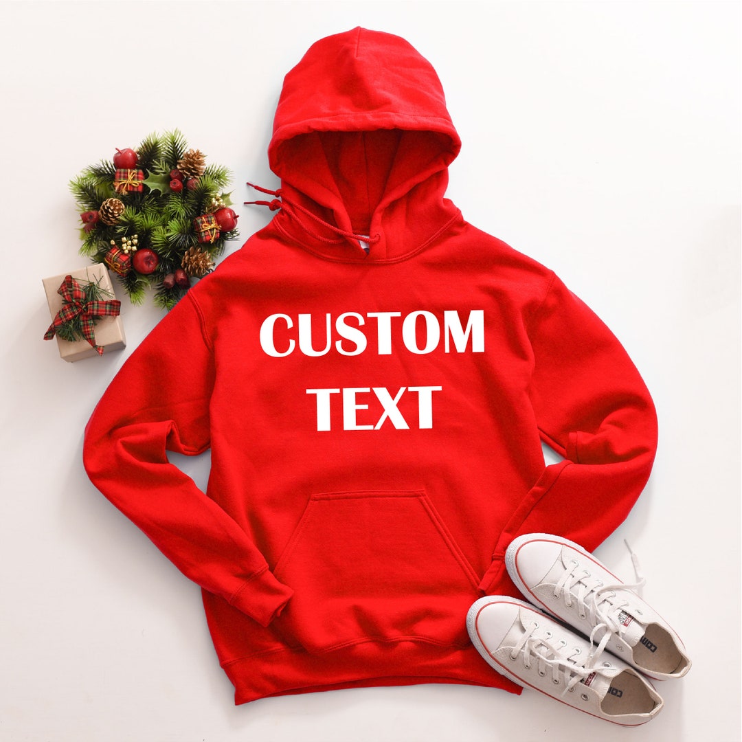 Customized Christmas Sweater Sweatshirt Hoodie, Custom Christmas Shirts ...