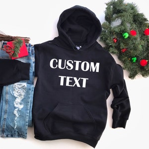 Customized Christmas Sweater Sweatshirt Hoodie, Custom Christmas Shirts ...