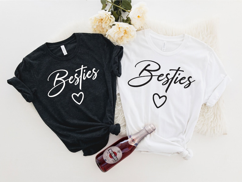 Besties Shirt, Best Friend Gift, Mothers Day Shirt, Personalized Best ...