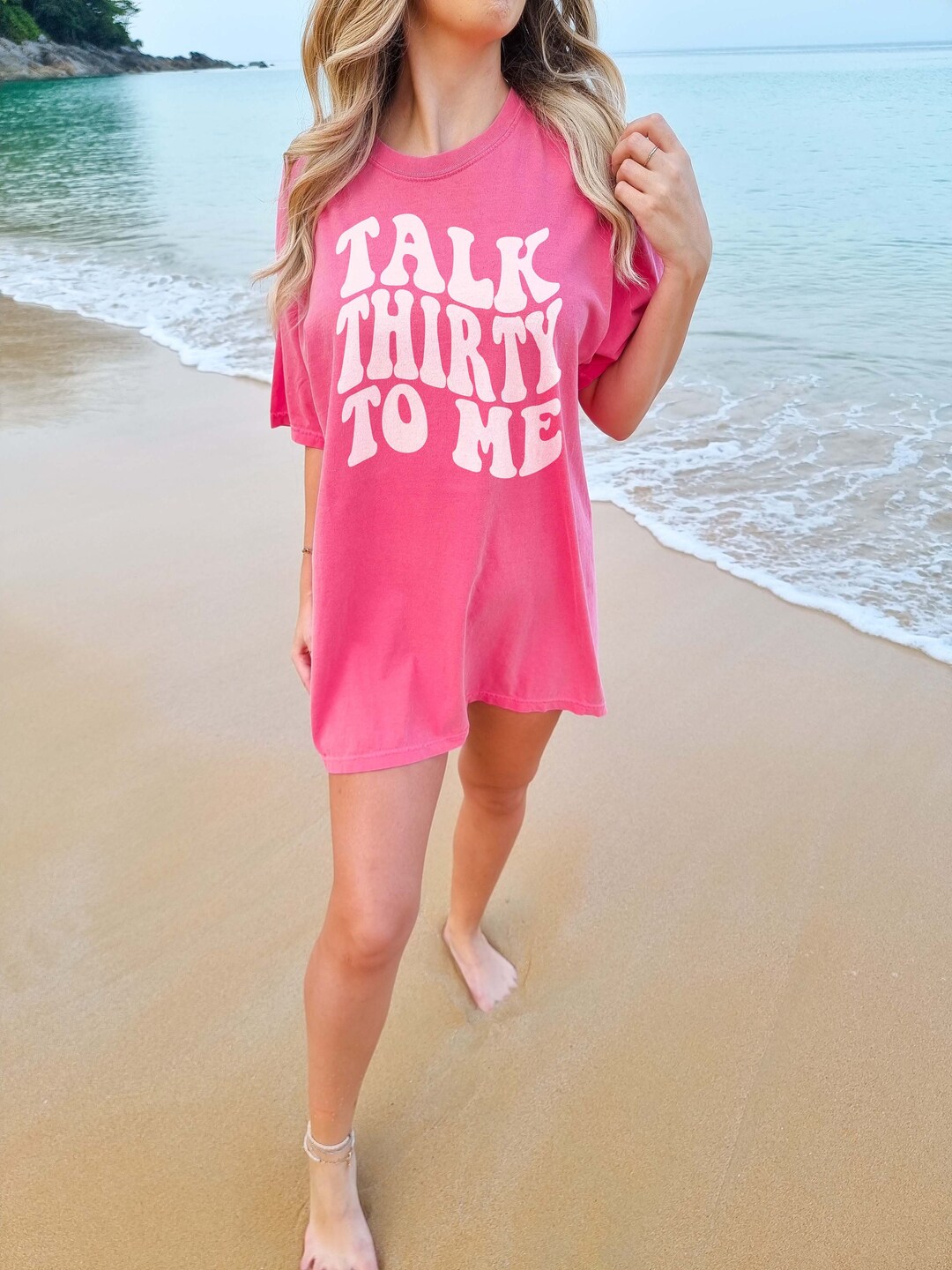 Talk Thirty to Me Shirt, 30th Birthday Shirt, 30th Birthday Party Shirt ...