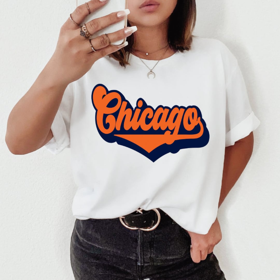 Retro Chicago Shirt, Cute Chicago Tshirt, Cute Chicago Tee, Womens ...