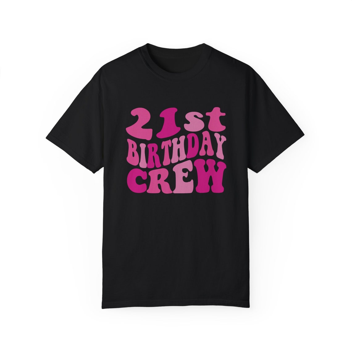 21st Birthday Shirt, Retro 21st Birthday Girl Shirt, Matching Birthday ...