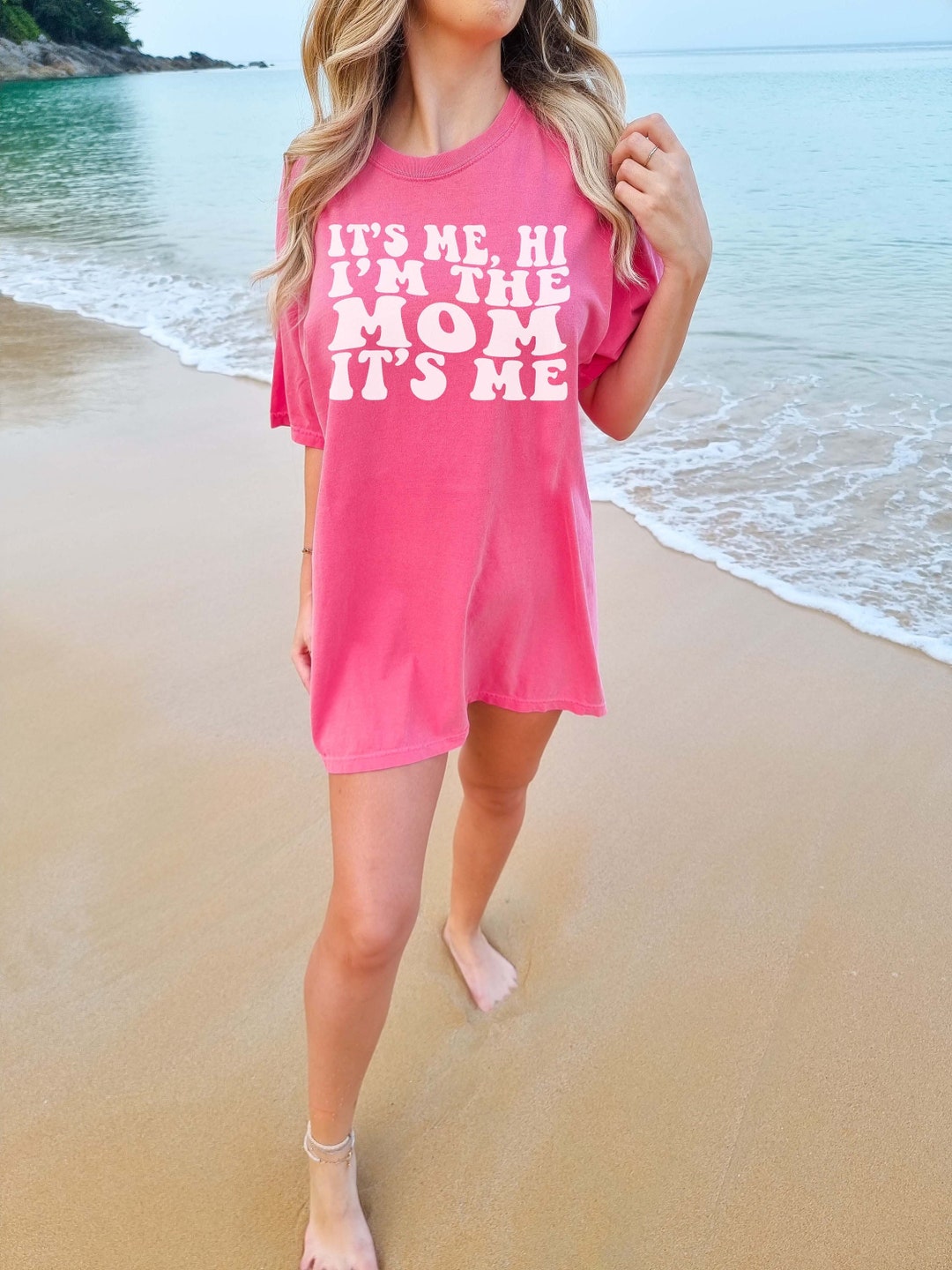 Funny Mom Shirt, It's Me Hi I'm the Mom It's Me, Comfort Colors, Mama ...