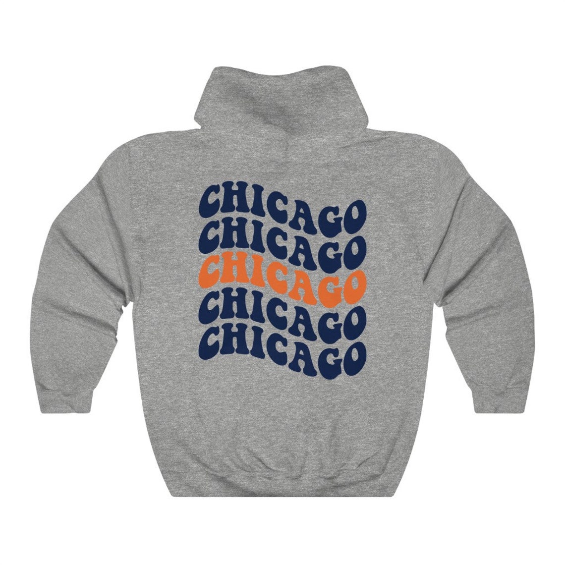 Funky Chicago Sweatshirt Unisex Vintage Chicago Hoodie - Etsy