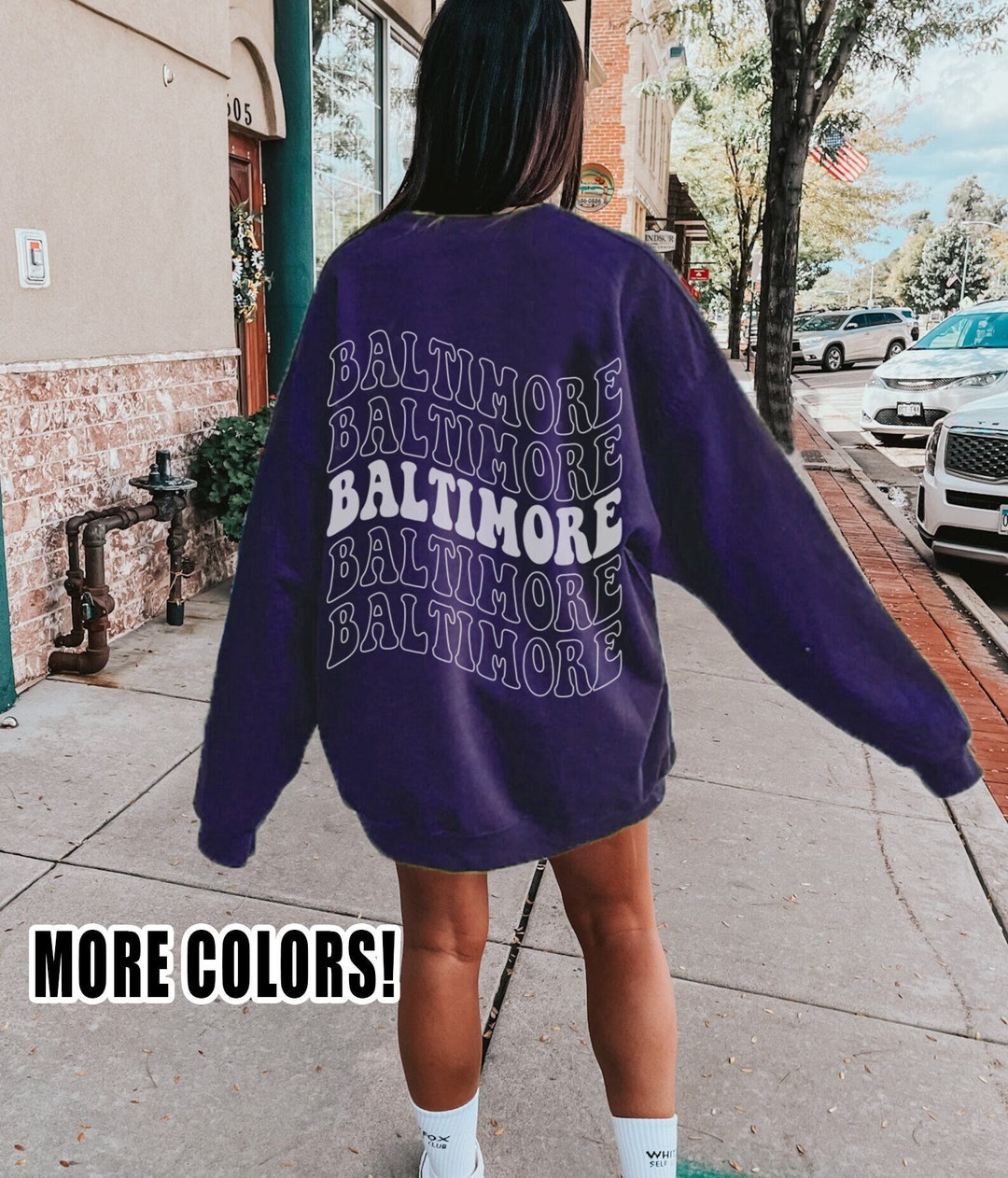 Funky Baltimore Sweatshirt Unisex Sweatshirt Cute - Etsy