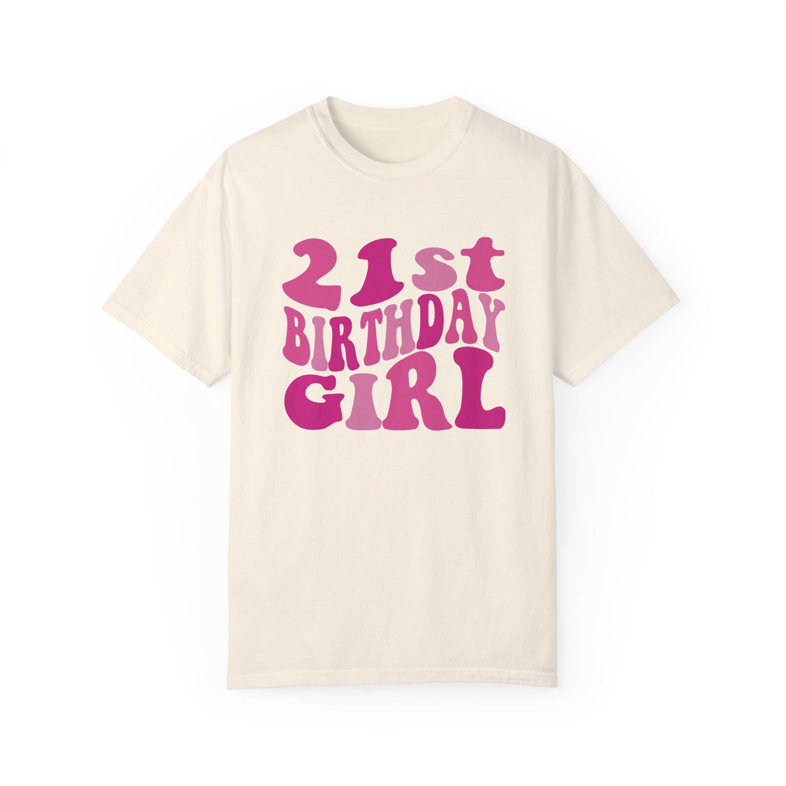 21st Birthday Shirt, Retro 21st Birthday Girl Shirt, Matching Birthday ...