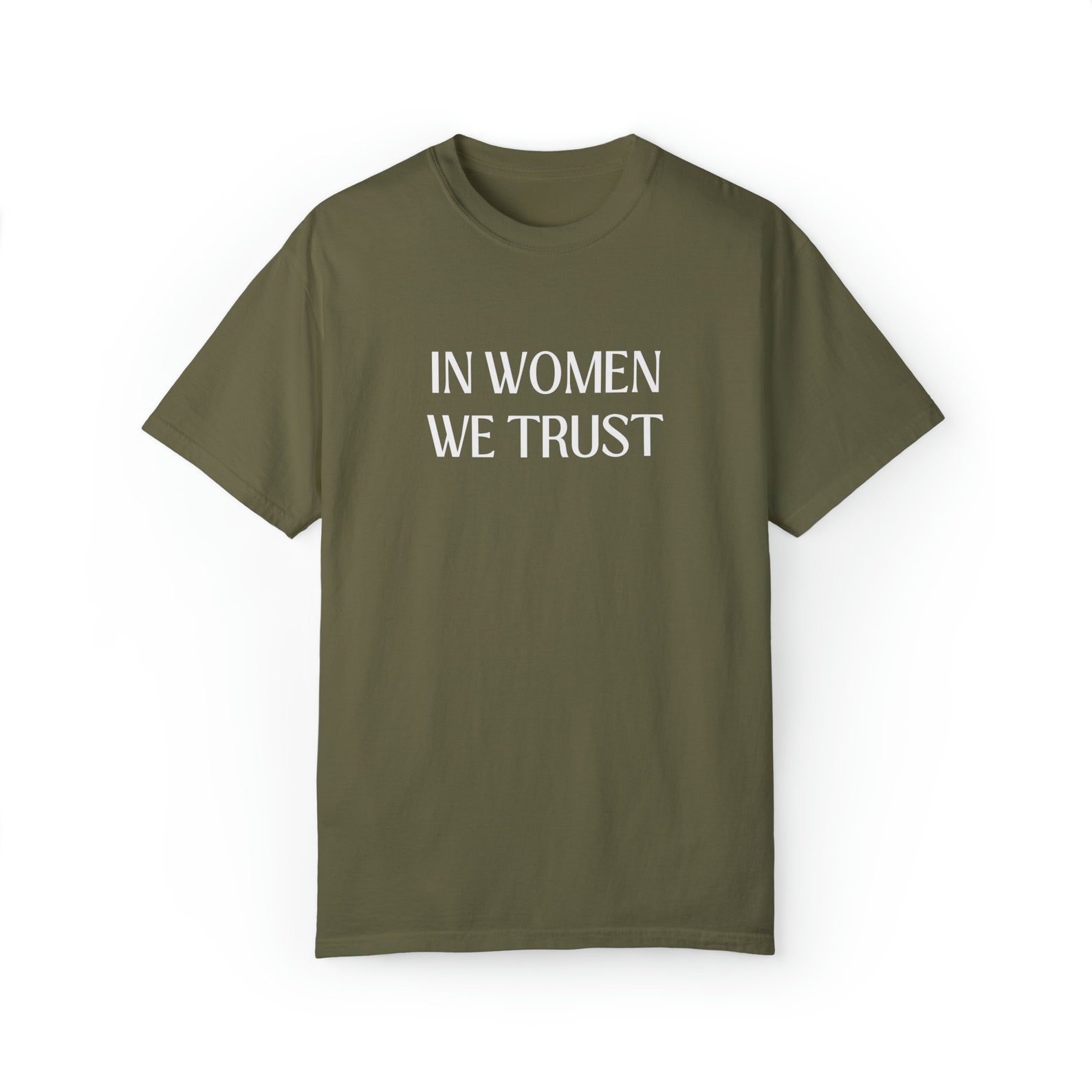 Women Empowerment Shirt, Comfort Colors, in Women We Trust Shirt ...