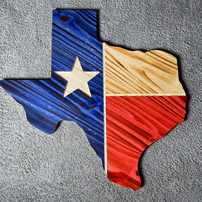 Texas Shaped - Etsy