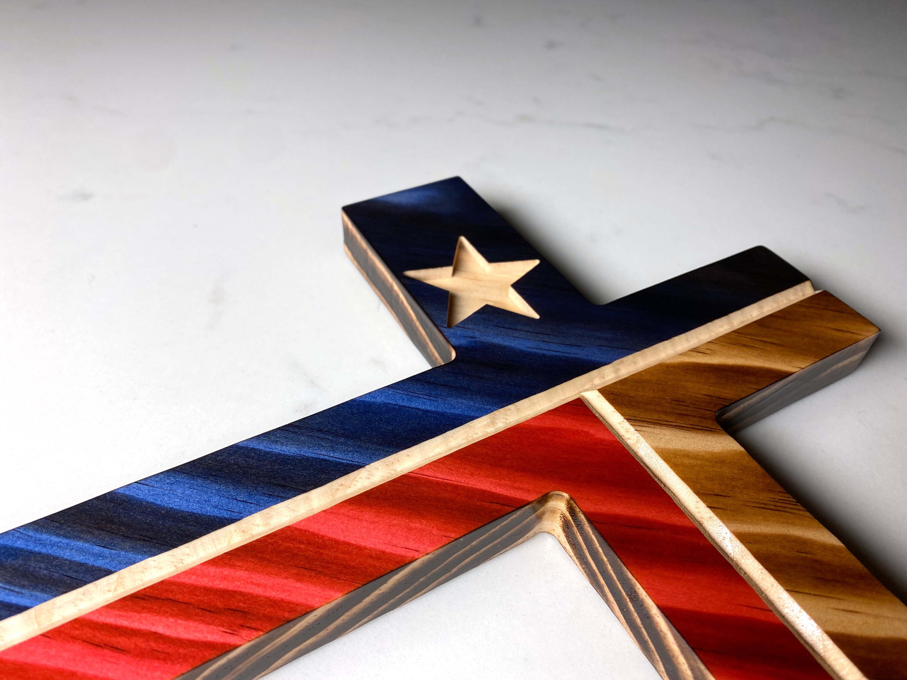 Wooden Cross Texas Flag - Etsy
