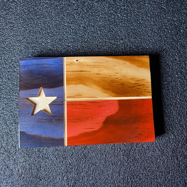 Wooden Texas Flag - Etsy