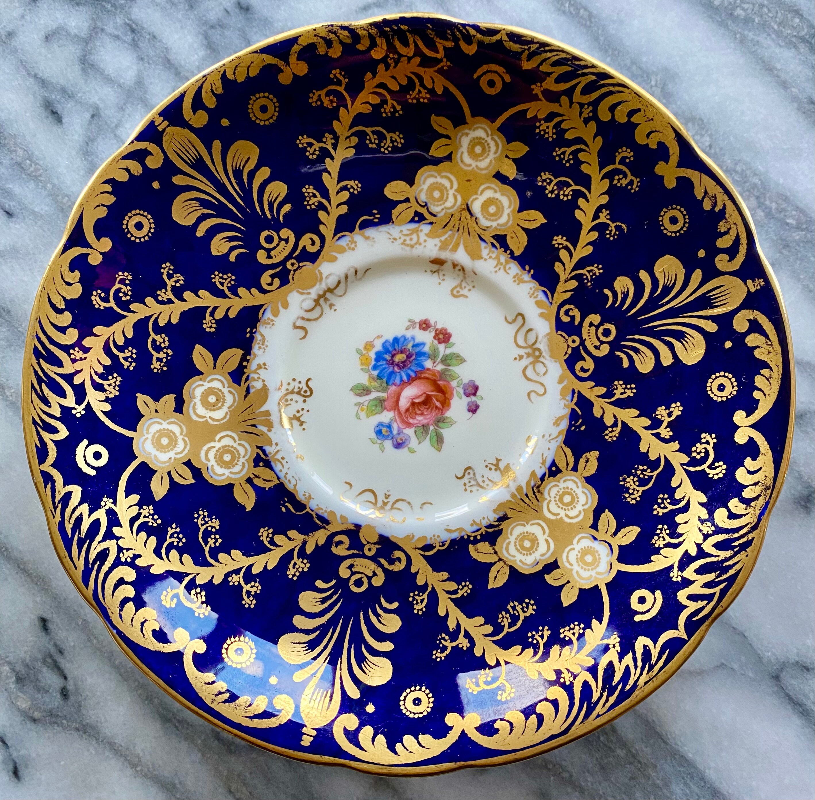 Aynsley Royalty Label Teacup & Saucer - Etsy