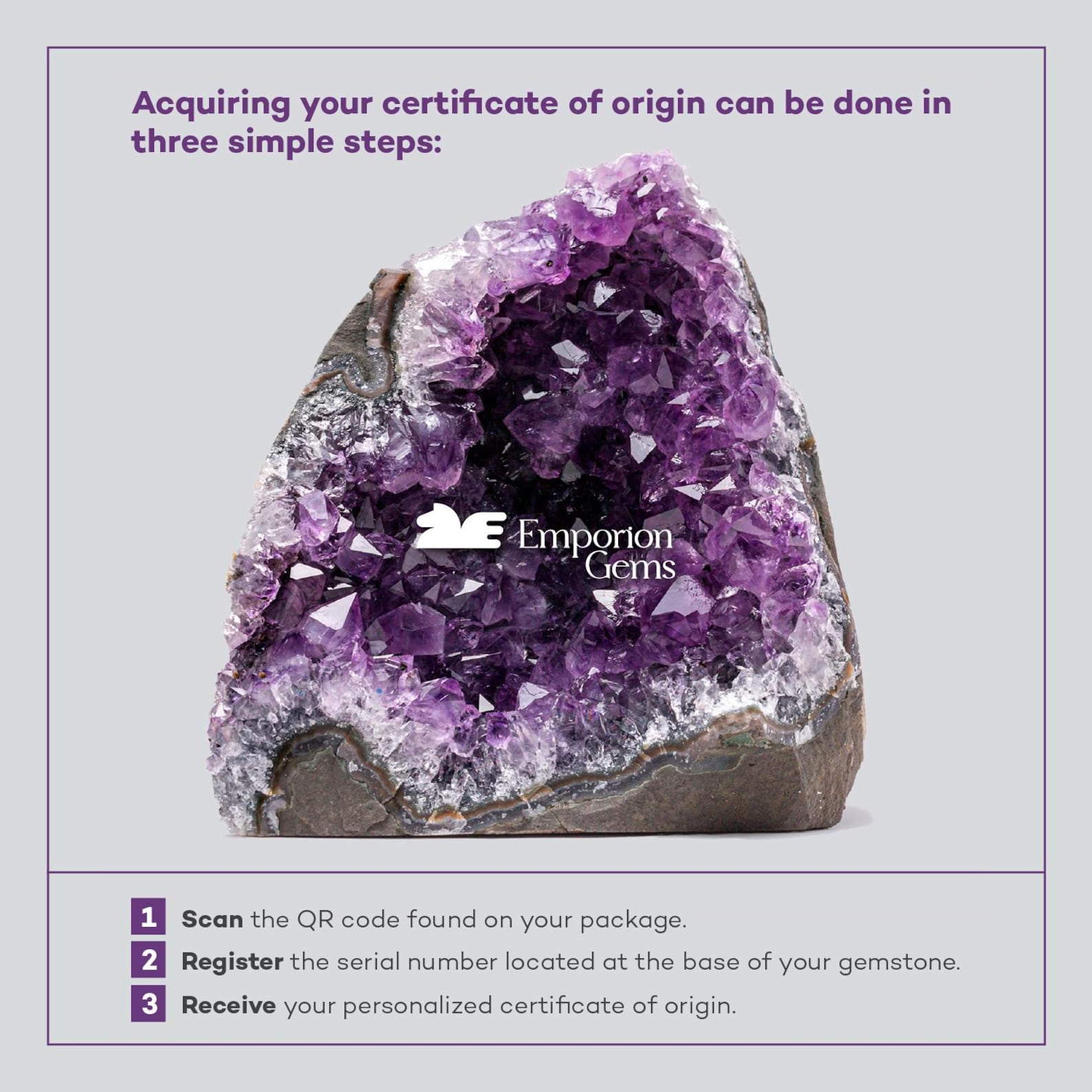 Large Natural Amethyst Crystal Cluster From Uruguay - Deep Purple Color ...