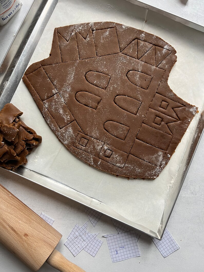 Step by Step Gingerbread House Guide - Etsy