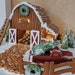 Barn Gingerbread House Template - Etsy