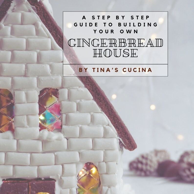 Step by Step Gingerbread House Guide - Etsy