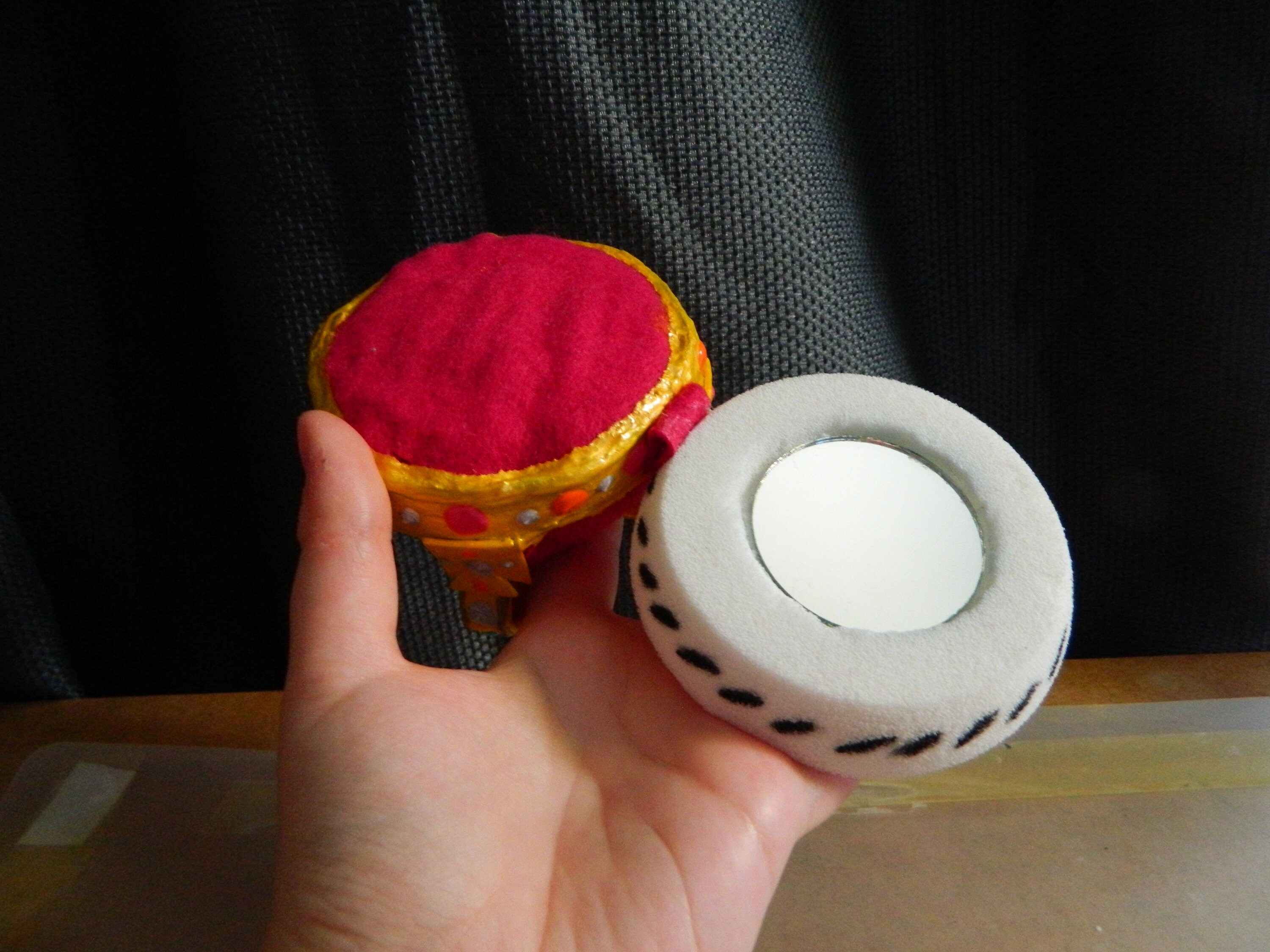 Dark Pink Crown Squishy with Mirror Inside - Etsy