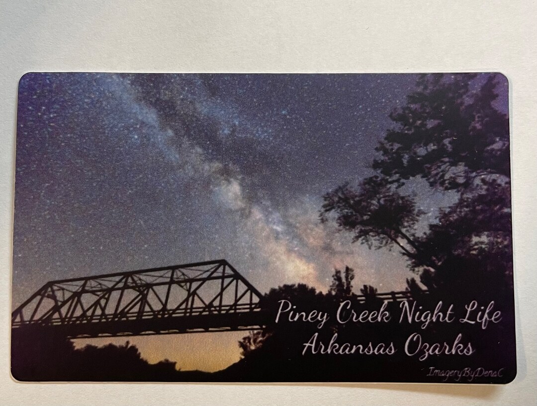 Piney Creek Milky Way Sticker Decal Arkansas Ozarks Natural State Ozark ...