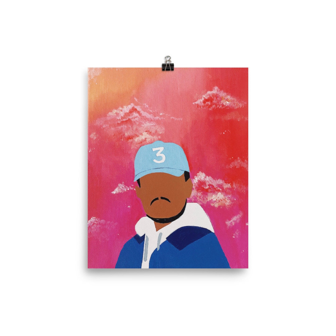 Chance the Rapper, Coloring Book Print - Etsy