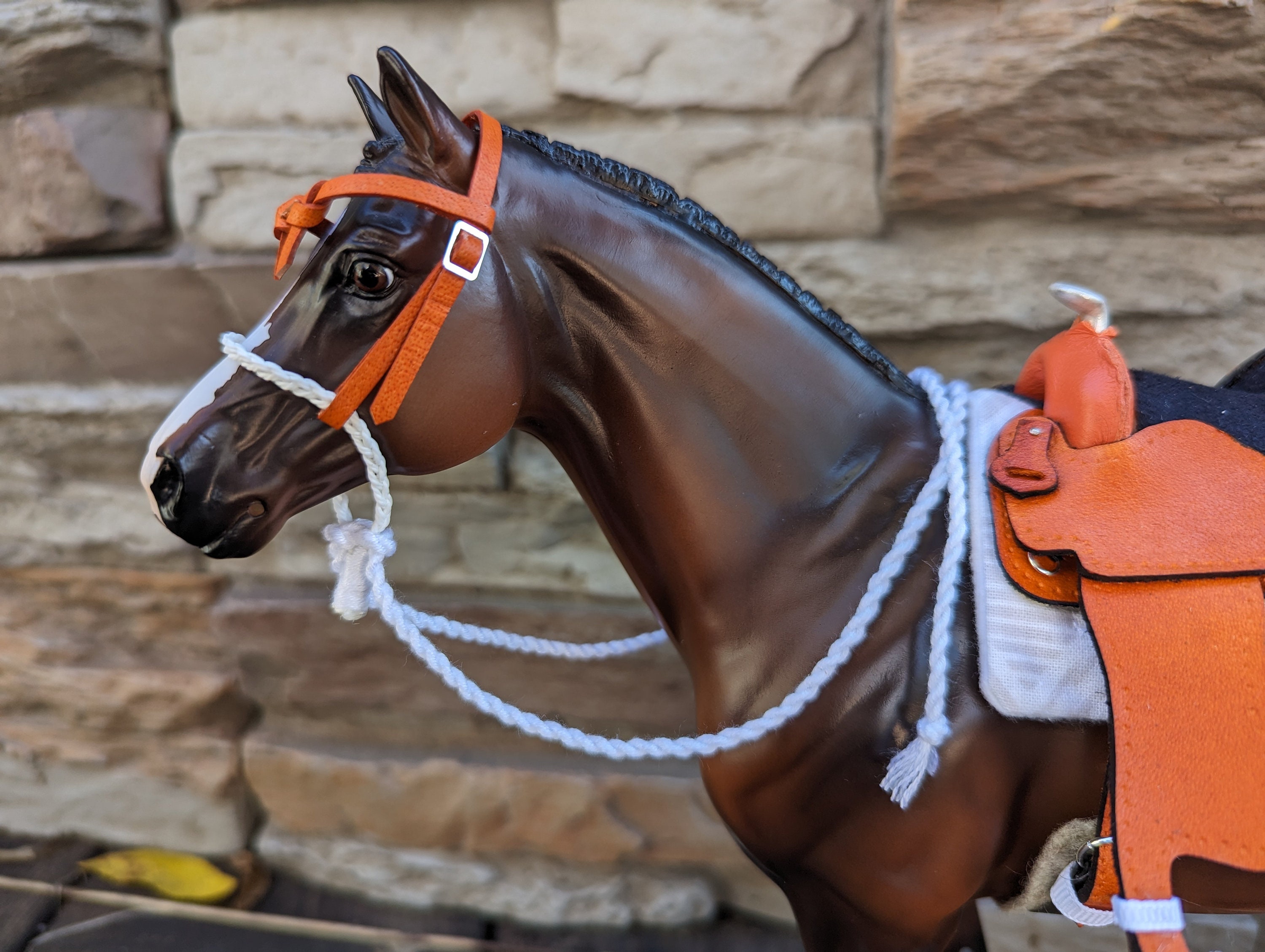 Model Horse Western Saddle Set Traditional 1:9 Scale - Etsy