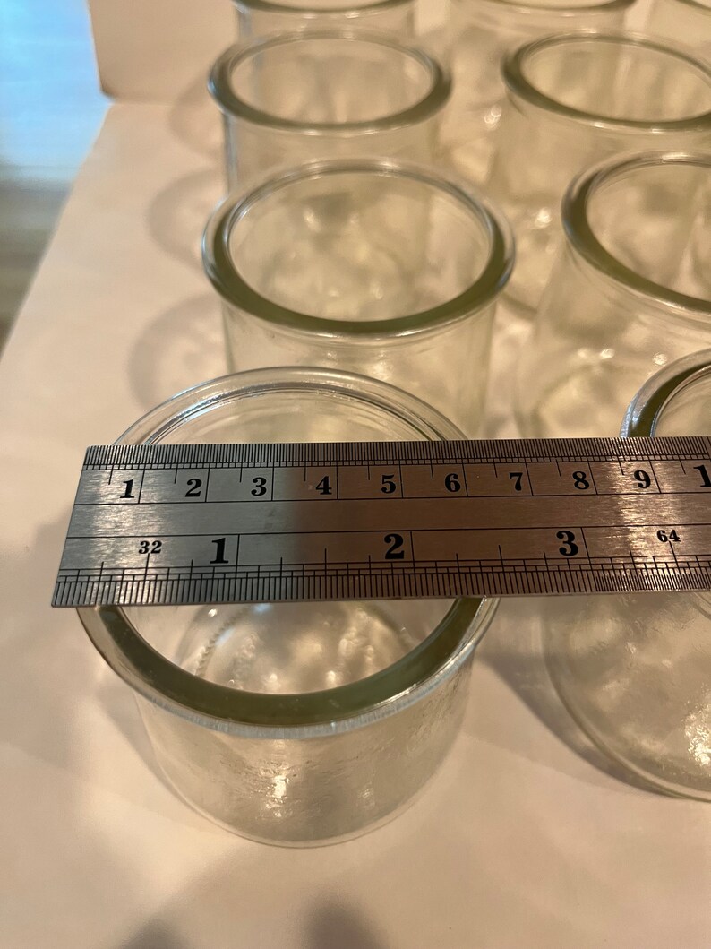 Oui Jars Empty, 5 Oz, No Label, Crafts, Buttons, Jams, DIY, Set of 12 ...