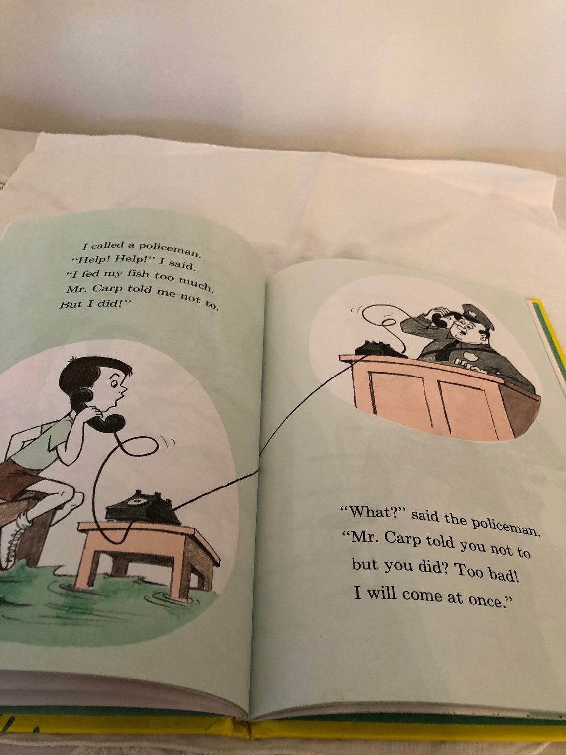 Dr Seuss Book A Fish Out Of Water Children Classic | Etsy