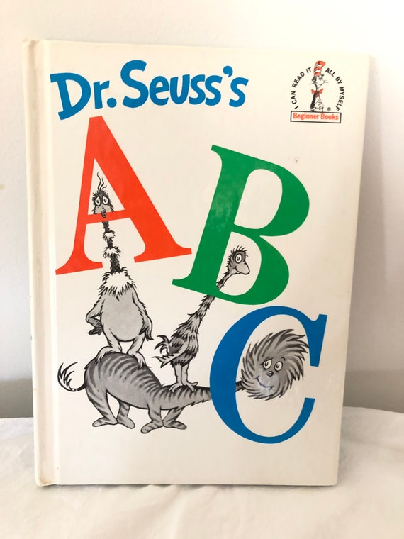 Dr Seuss's Book ABC Dr Seuss Beginner Books Hardcover | Etsy