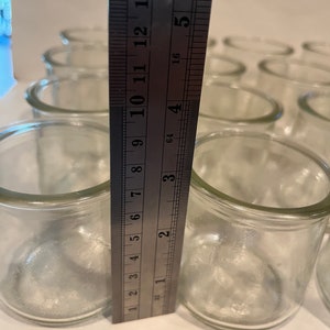 Oui Jars Empty, 5 Oz, No Label, Crafts, Buttons, Jams, DIY, Set of 12 ...