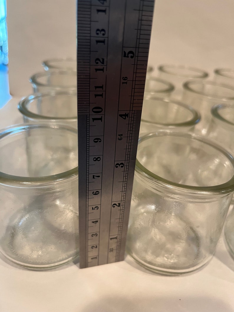 Oui Jars Empty, 5 Oz, No Label, Crafts, Buttons, Jams, DIY, Set of 12 ...