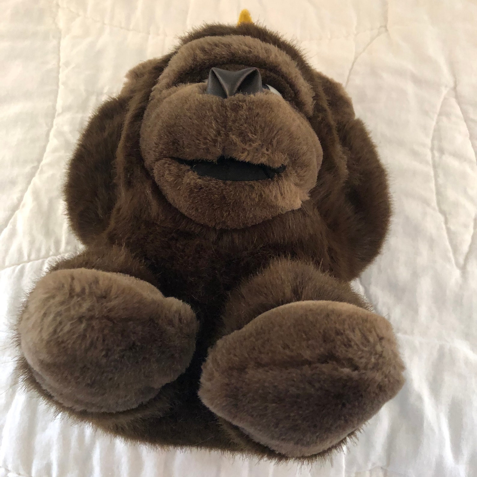 Gorilla Plush Stuffed Animal Gorilla with Peeled Banana | Etsy