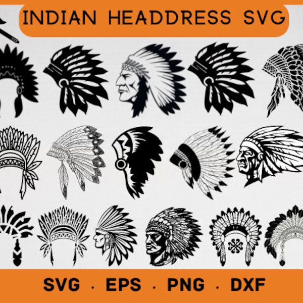 Indian Svg - Etsy