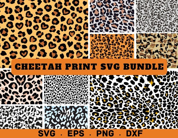 Cheetah Print Svg Cheetah Svg Leopard Print Svg Leopard - Etsy